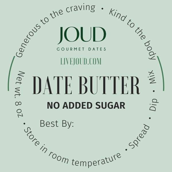 JOUD Date Butter - 8oz